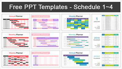2019 Business Planner PowerPoint Templates - Powerpoint and google ...