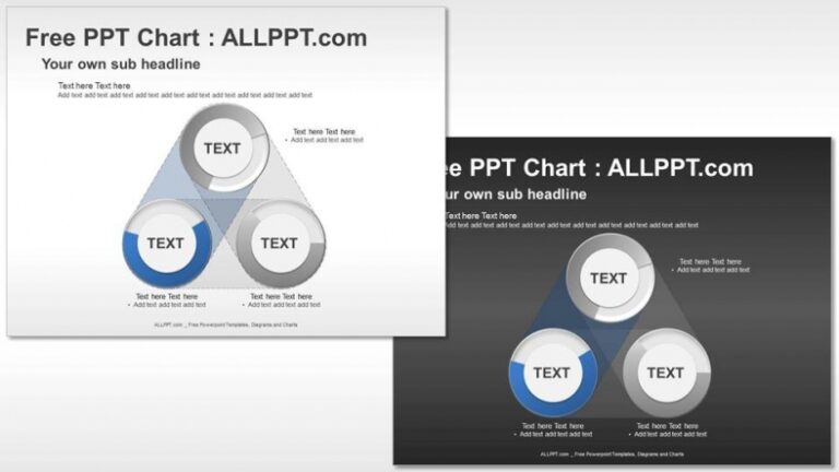 3 Circle Relationship PPT Diagrams - Powerpoint and google slides ...