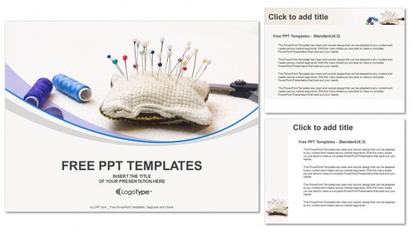 Accessories for needlework PowerPoint Templates - Powerpoint and google ...