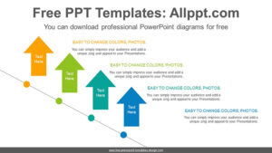Arrows Rising PowerPoint Diagram - Powerpoint and google slides ...