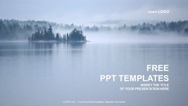Beautiful Lake View-Nature PPT Templates - Powerpoint and google slides ...