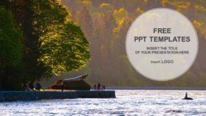 Beautiful Lake View-Nature PowerPoint Templates - Powerpoint and google ...