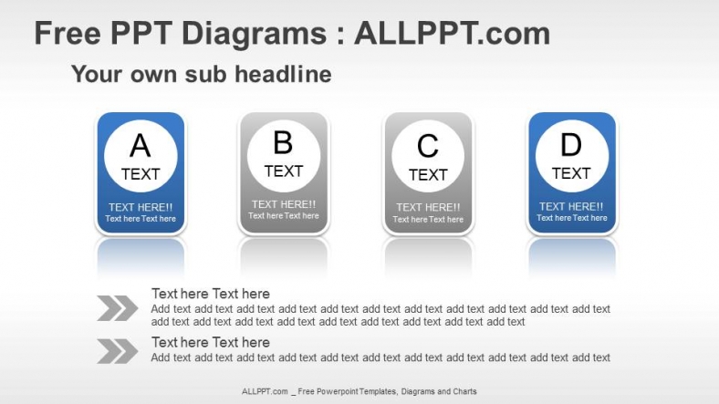 Blocks and Circle Flow PPT Diagrams - Powerpoint and google slides ...