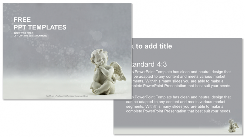 Ceramic Angel-Recreation PowerPoint Templates - Powerpoint and google ...