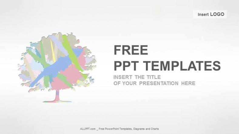 Colored Tree Nature PPT Templates - Powerpoint and google slides ...