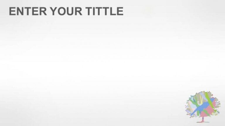 Colored Tree Nature PPT Templates - Powerpoint and google slides ...