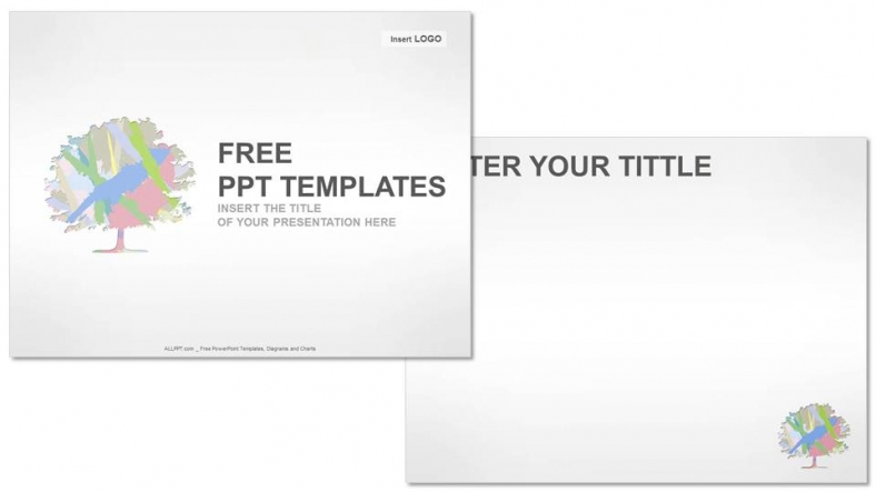 Colored Tree Nature PPT Templates - Powerpoint and google slides ...