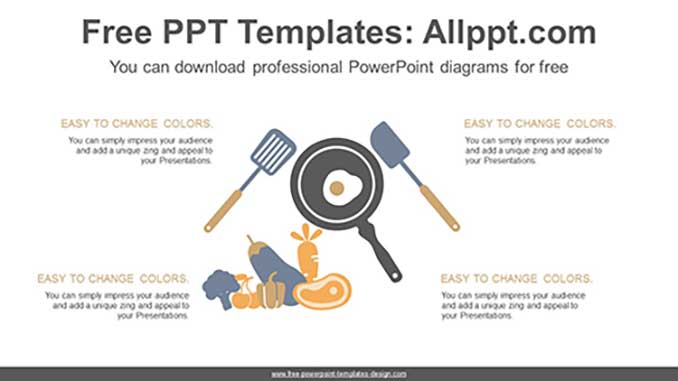 Cooking Food PowerPoint Diagram - Powerpoint and google slides ...