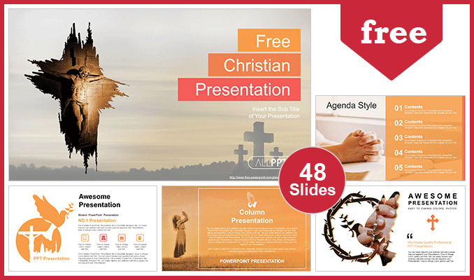 Crucifixion of Jesus Christ PowerPoint Templates - Powerpoint and ...