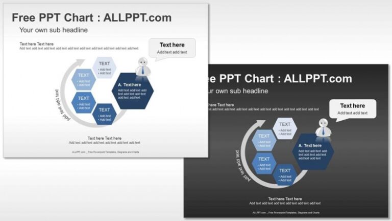 Cycle Shapes PPT Diagram - Powerpoint and google slides Saveslides ...