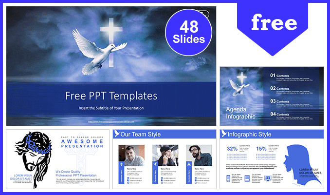Dove Holy Spirit PowerPoint Templates - Powerpoint and google slides ...