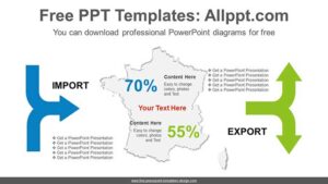 Export-Import Comparison PowerPoint Diagram - Powerpoint and google ...