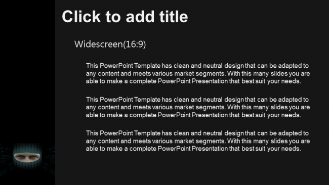 Face Hacker-Computer PowerPoint Templates - Powerpoint and google ...