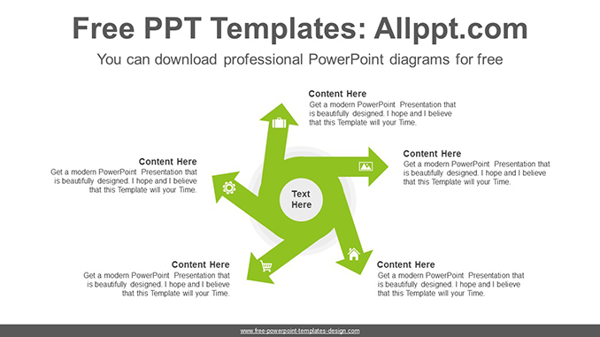 Radial world map PowerPoint Diagram Template - Powerpoint and google ...
