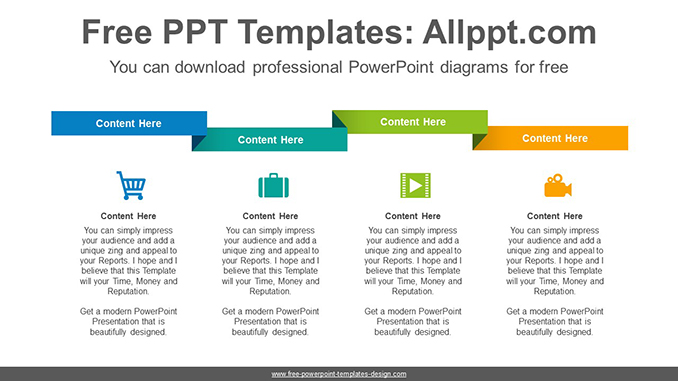 Folded ribbon progress PowerPoint Diagram Template - Powerpoint and ... Folded ribbon progress PowerPoint Diagram Template - Powerpoint and ...