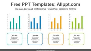 Four Bar Chart PowerPoint Diagram - Powerpoint and google slides ...