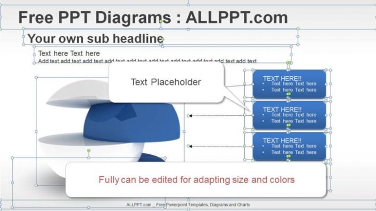 Free 3D Divided Graphic PPT Diagrams - Powerpoint and google slides ...