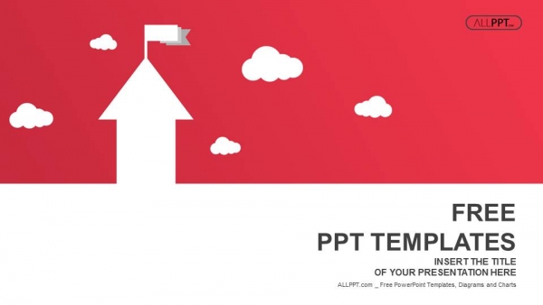 House shape arrows. Business concept PowerPoint Templates - Powerpoint ...