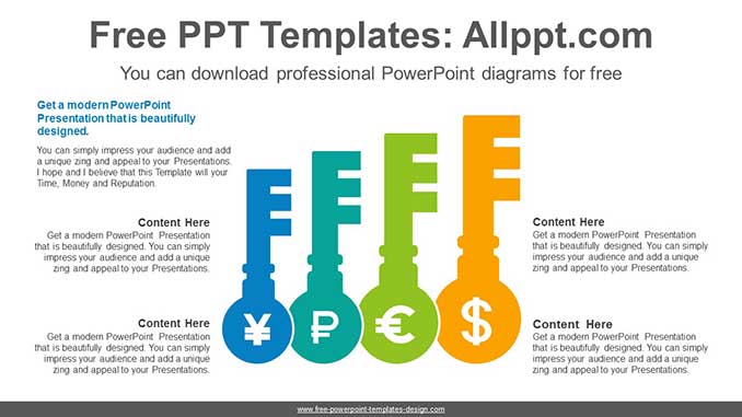 Increasing Size Key PPT Diagram - Powerpoint and google slides ...