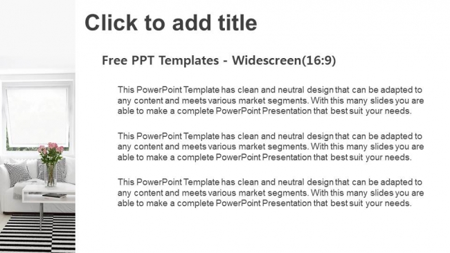 Interior Design-Living Room-PowerPoint Templates - Powerpoint and ...