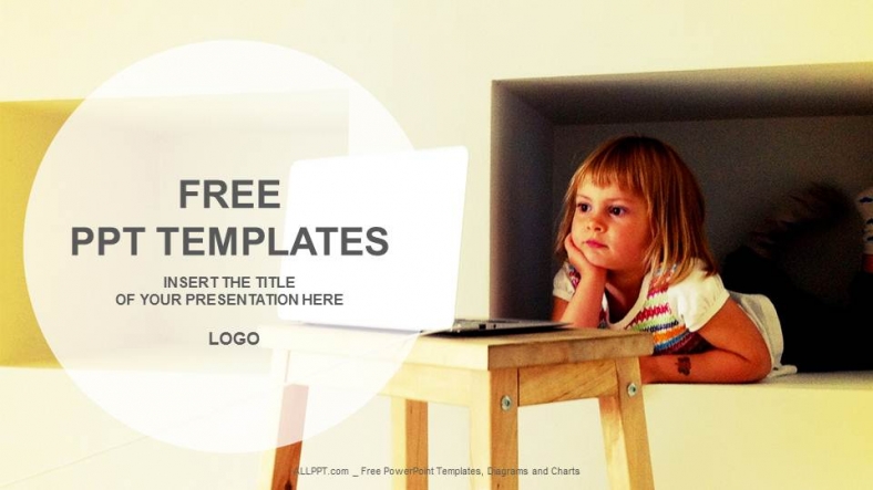 Free Computers Powerpoint template design Saveslides templates