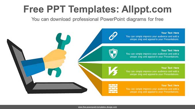 Laptop Repair banner PowerPoint Diagram - Powerpoint and google slides ...