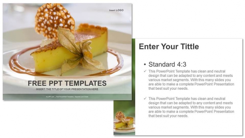 Lemon Tart-Food PPT Templates - Powerpoint and google slides Saveslides ...