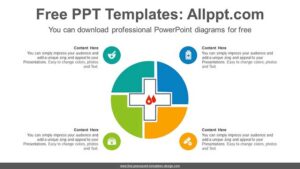 Medical Cross PowerPoint Diagram - Powerpoint and google slides ...
