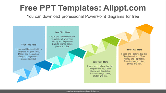 Origami banner PowerPoint Diagram Template - Powerpoint and google ...