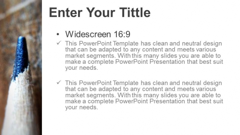 Pencil Education PPT Template - Powerpoint and google slides Saveslides ...