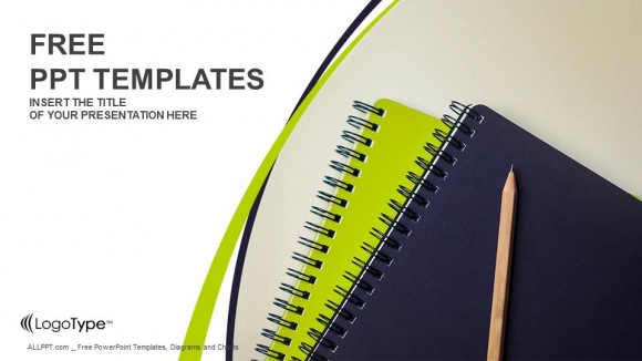 Pencil and Note Books PowerPoint Templates - Powerpoint and google ...