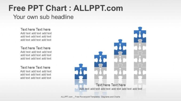 Puzzle Pieces PPT Charts - Powerpoint and google slides Saveslides ...