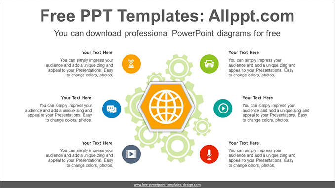 Radial circle gears PowerPoint Diagram Template - Powerpoint and google ... Radial circle gears PowerPoint Diagram Template - Powerpoint and google ...