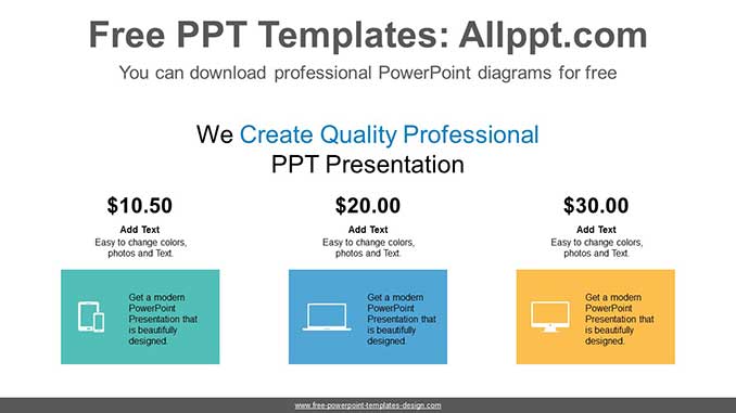 Rectangular Banners PowerPoint Diagram - Powerpoint and google slides ...