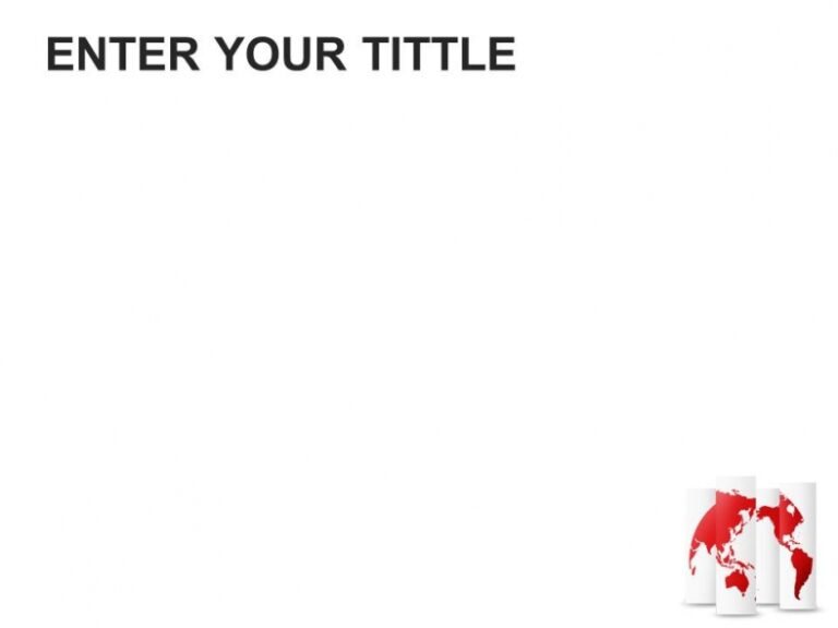 Red World Map PowerPoint Templates Design - Powerpoint and google ...