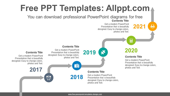 Rising Curved Arrows PowerPoint Diagram - Powerpoint and google slides ... Rising Curved Arrows PowerPoint Diagram - Powerpoint and google slides ...