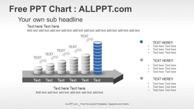 Rising Bar Graph PPT Charts - Powerpoint and google slides Saveslides ...