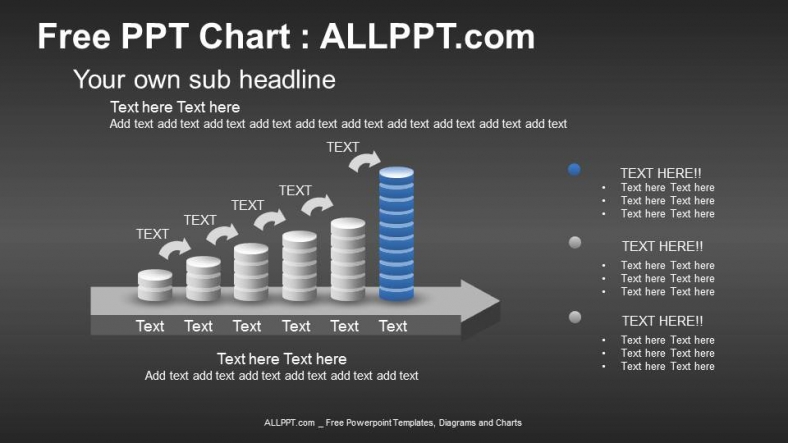Rising Bar Graph PPT Charts - Powerpoint and google slides Saveslides ...
