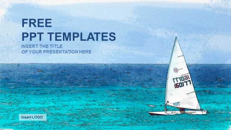 Sailing Boat Powerpoint templates and Google Slides themes -SaveSlides