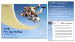 Skydiving tandem exhilaration PowerPoint Templates - Powerpoint and ...