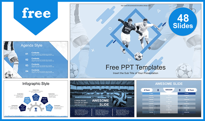 Soccer Sports PowerPoint Templates - Powerpoint and google slides ...