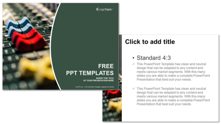 Sound Mixer-Recreation PowerPoint Templates - Powerpoint and google ...