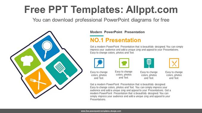 Square List PowerPoint Diagram template - Powerpoint and google slides ...