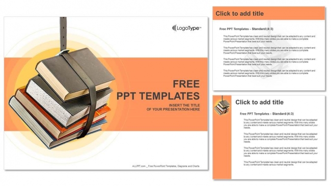 Stack of Books PowerPoint Templates - Powerpoint and google slides ...