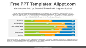 Stacked horizontal bar chart PowerPoint Diagram Template - Powerpoint ...