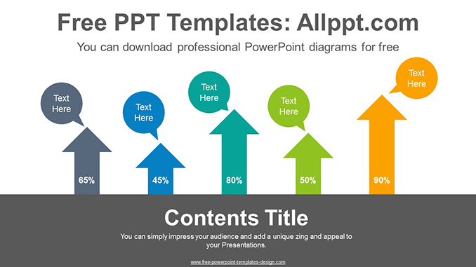 Stacked vertical arrows PowerPoint Diagram Template - Powerpoint and google slides Saveslides ...
