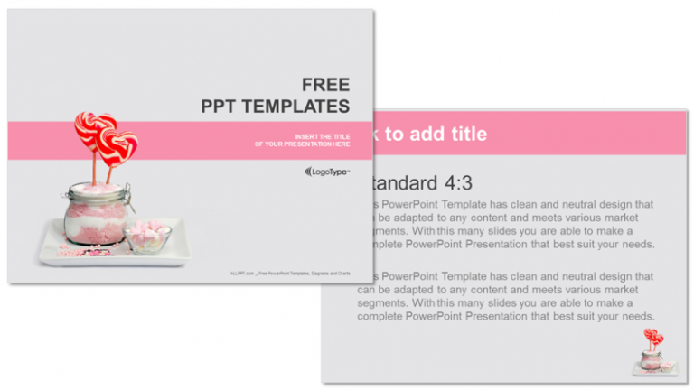 Sugar Lollipops-Food PowerPoint Templates - Powerpoint and google ...
