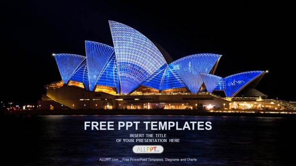 Sydney Opera House-Travel PowerPoint Templates - Powerpoint and google ...
