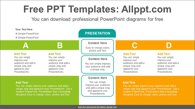 Table type banner PowerPoint Diagram Template - Powerpoint and google ...