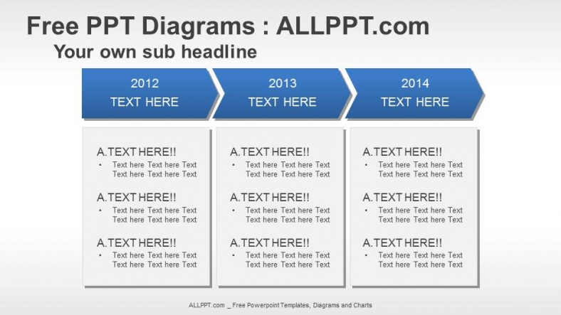 Text Box Flow PPT Diagrams - Powerpoint and google slides Saveslides ...
